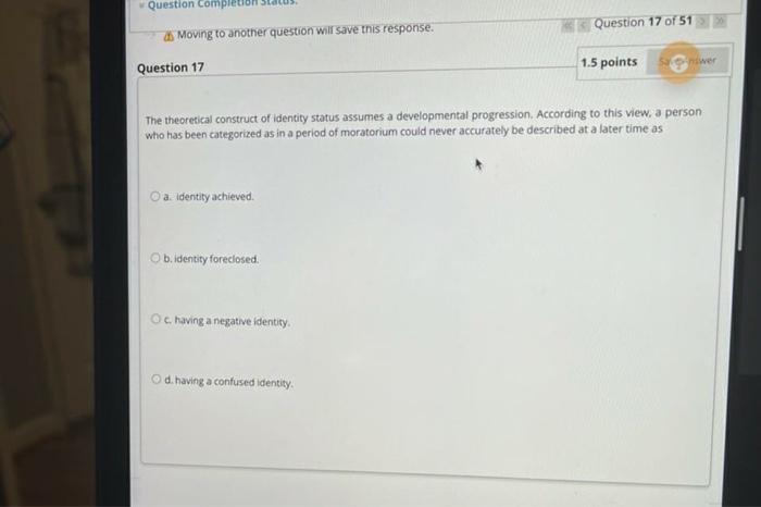 Question Completion Status: Question 35 1.5 points | Chegg.com