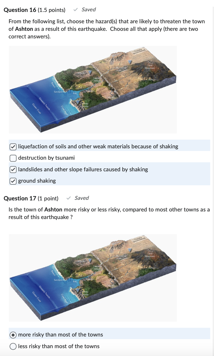 Solved Question 16 (1.5 ﻿points)From the following list, | Chegg.com