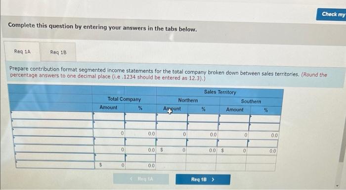 Solved Problem 7-21 (Algo) Segment Reporting and | Chegg.com