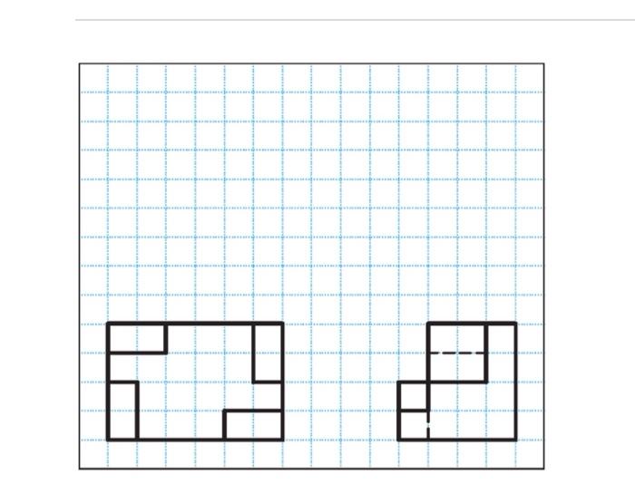 Solved The picture below has the Front view on the left and | Chegg.com