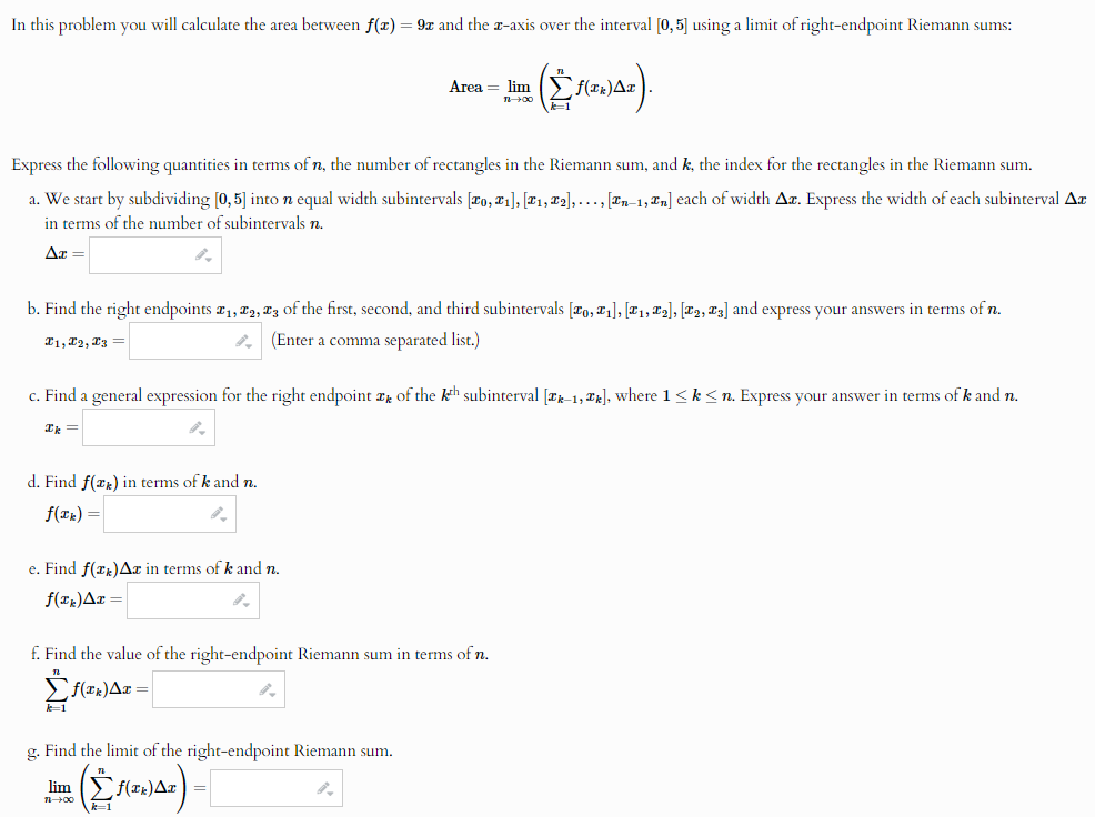Solved In this problem you will calculate the area between | Chegg.com
