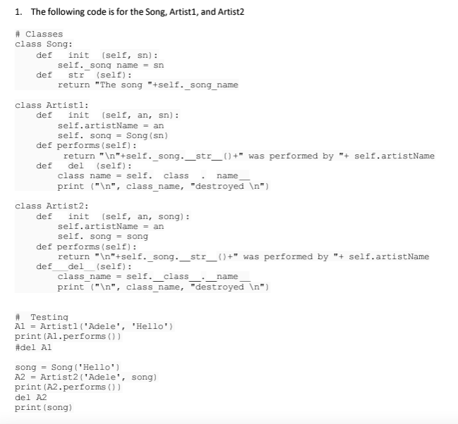 Solved The code is given. First draw a UML to represent the | Chegg.com