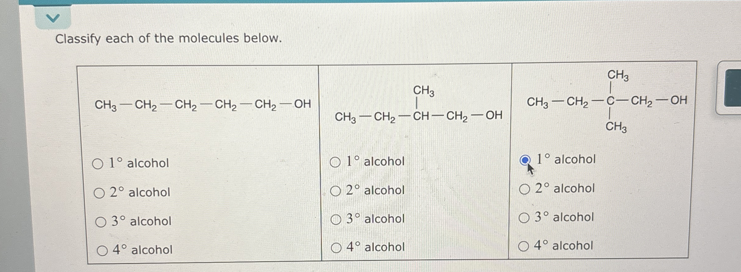 Solved Draw the condensed structure of a secondary alcohol | Chegg.com