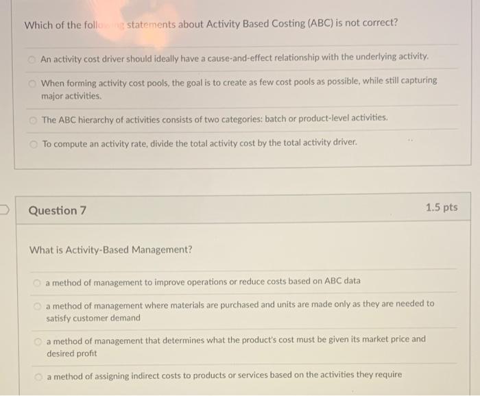 Solved There are four steps in the two-stage cost allocation | Chegg.com
