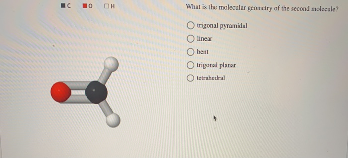 Solved The three-dimensional structures of four molecules | Chegg.com
