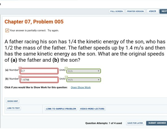 Solved + FULL SCREEN PRINTER VERSION « BACK NEXT Chapter 07, | Chegg.com