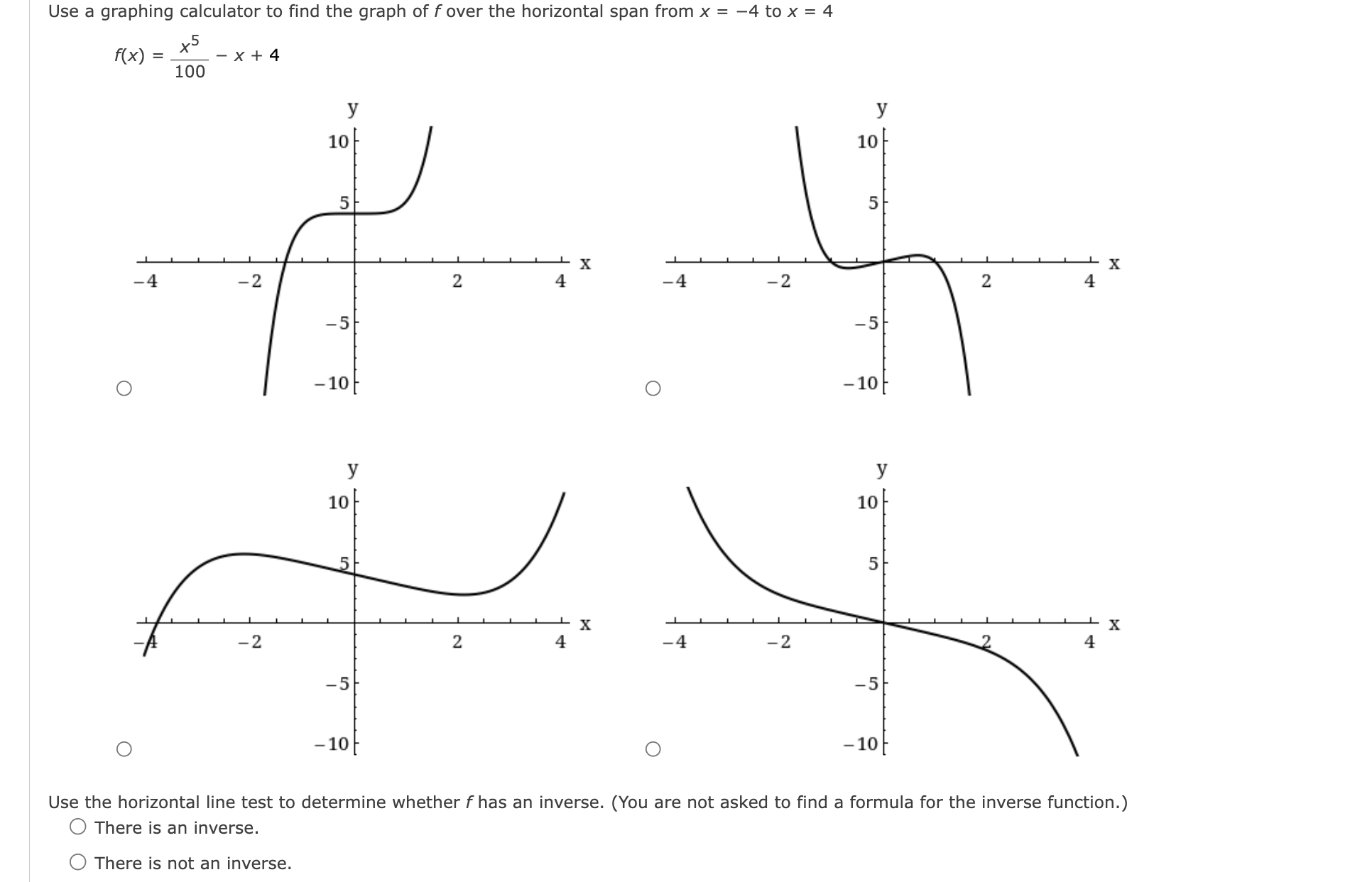 Solved Use a graphing calculator to find the graph of f | Chegg.com