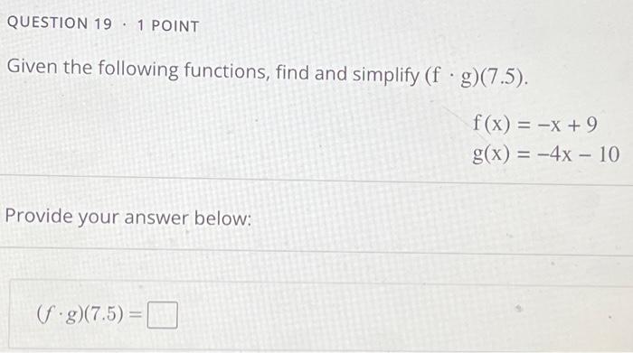 Solved Question 16⋅1 Point Use The Rational Zero Theorem To