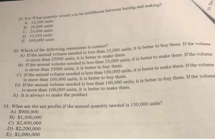 Solved Answer questions 26-31 they are all part of the same | Chegg.com