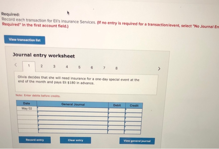 Solved Problem 2-4B Record transactions (LO2-4) Ell owns an | Chegg.com