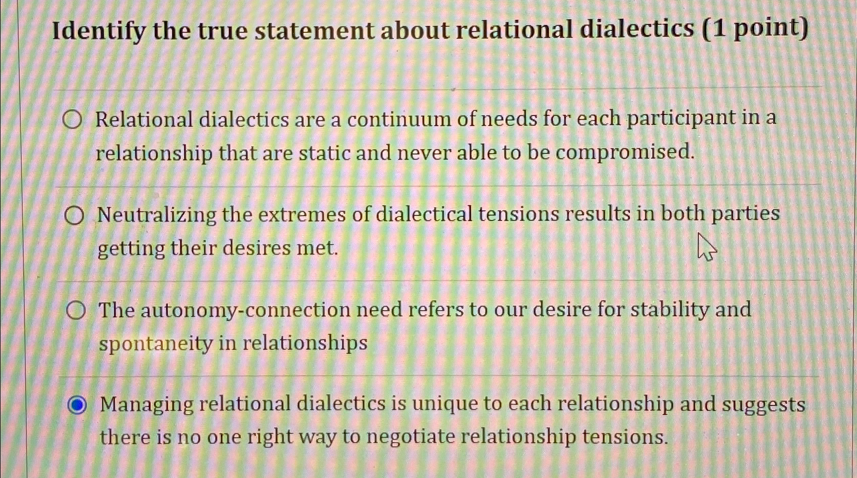 Solved Identify the true statement about relational | Chegg.com