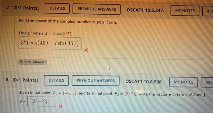 Solved 7. [0/1 Points) DETAILS PREVIOUS ANSWERS OSCAT1 | Chegg.com
