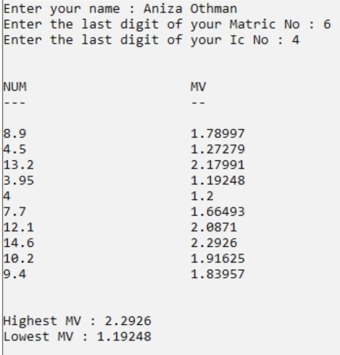 Solved Given an array, NUM with 10 initial values as shown | Chegg.com
