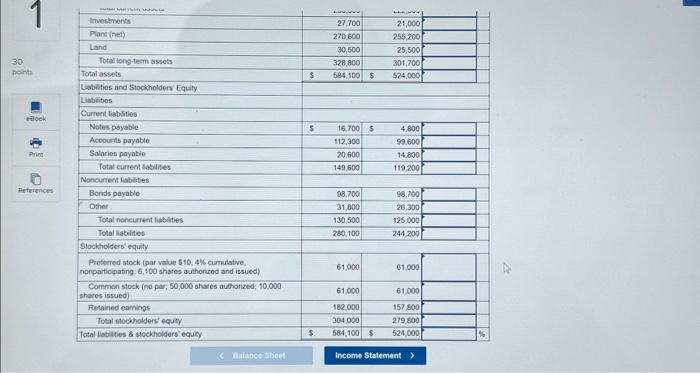 Solved Chapter 9 Homework i 1 30 points eBook Print | Chegg.com