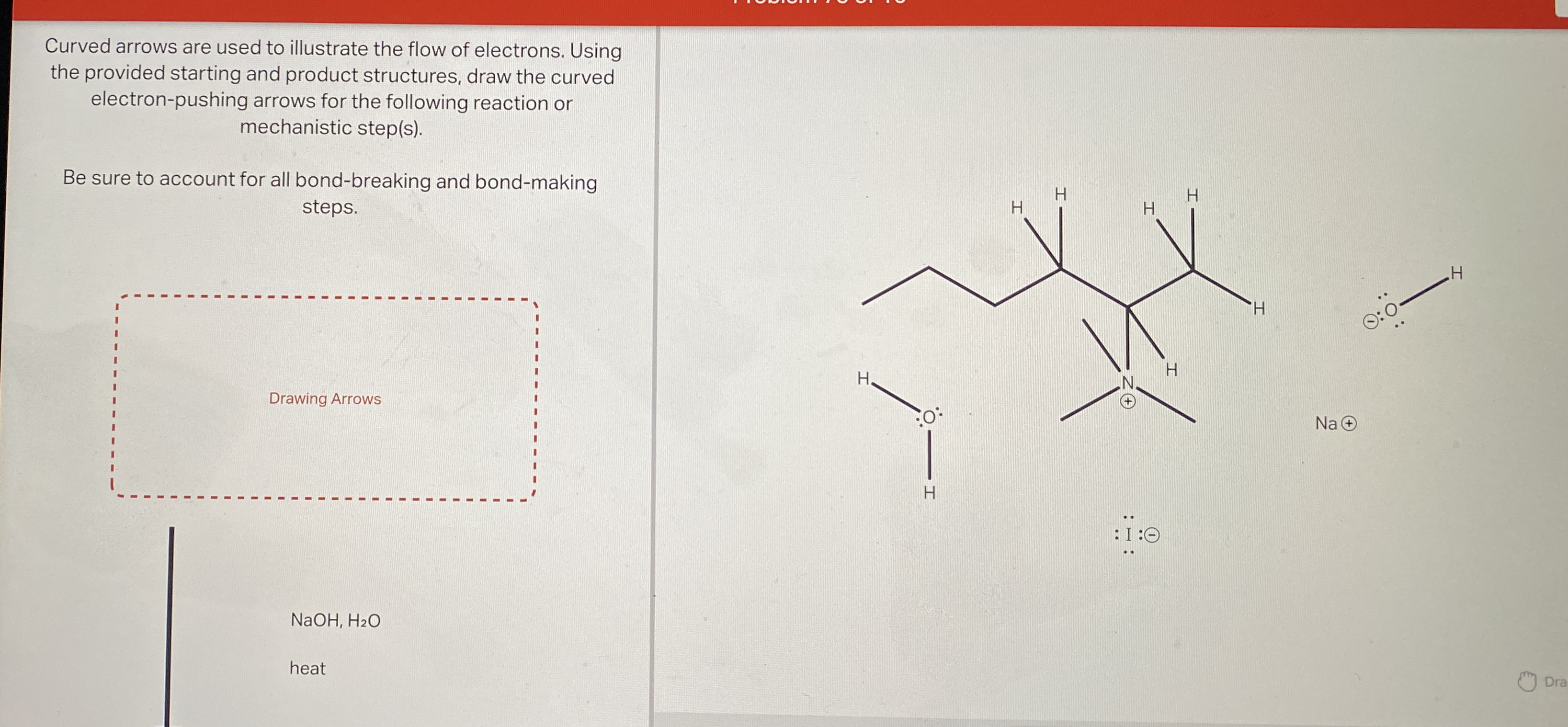 Solved Curved arrows are used to illustrate the flow of | Chegg.com