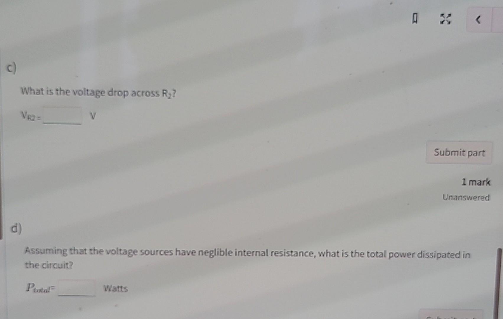Solved Considering The Dc Network Belowcalculate All Answers