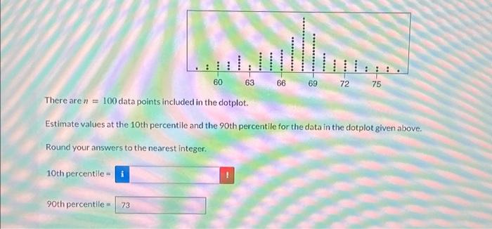 Solved Round your answers to the nearest integer. 10th | Chegg.com