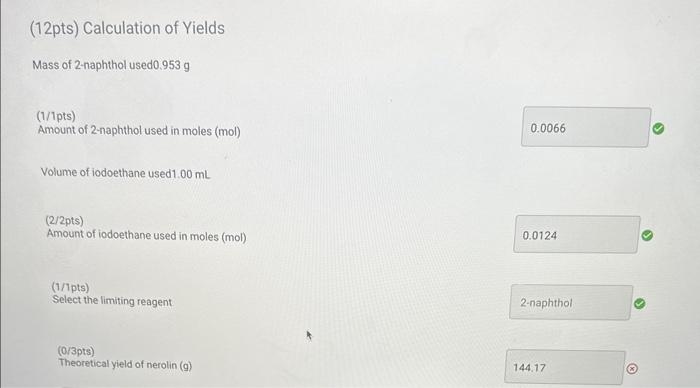Solved Report - Nucleophilic Substitution Preparation of | Chegg.com