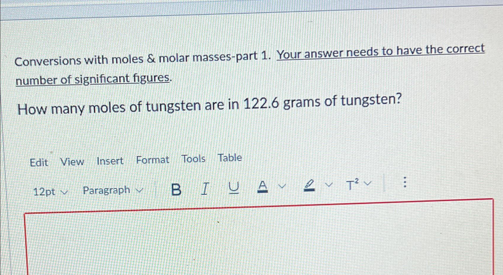 Solved Conversions with moles & molar masses-part 1. ﻿Your | Chegg.com