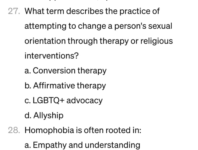 Solved What term describes the practice of attempting to | Chegg.com