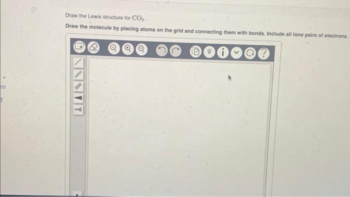 Solved Draw the Lewis structure for CO2. Draw the molecule | Chegg.com