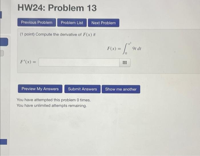 Solved HW24: Problem 12 Previous Problem Problem List Next | Chegg.com