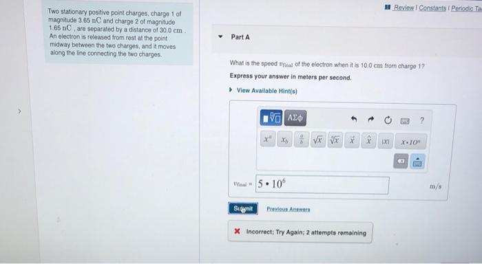 Solved Review Constants Periodic Ta Two stationary positive | Chegg.com