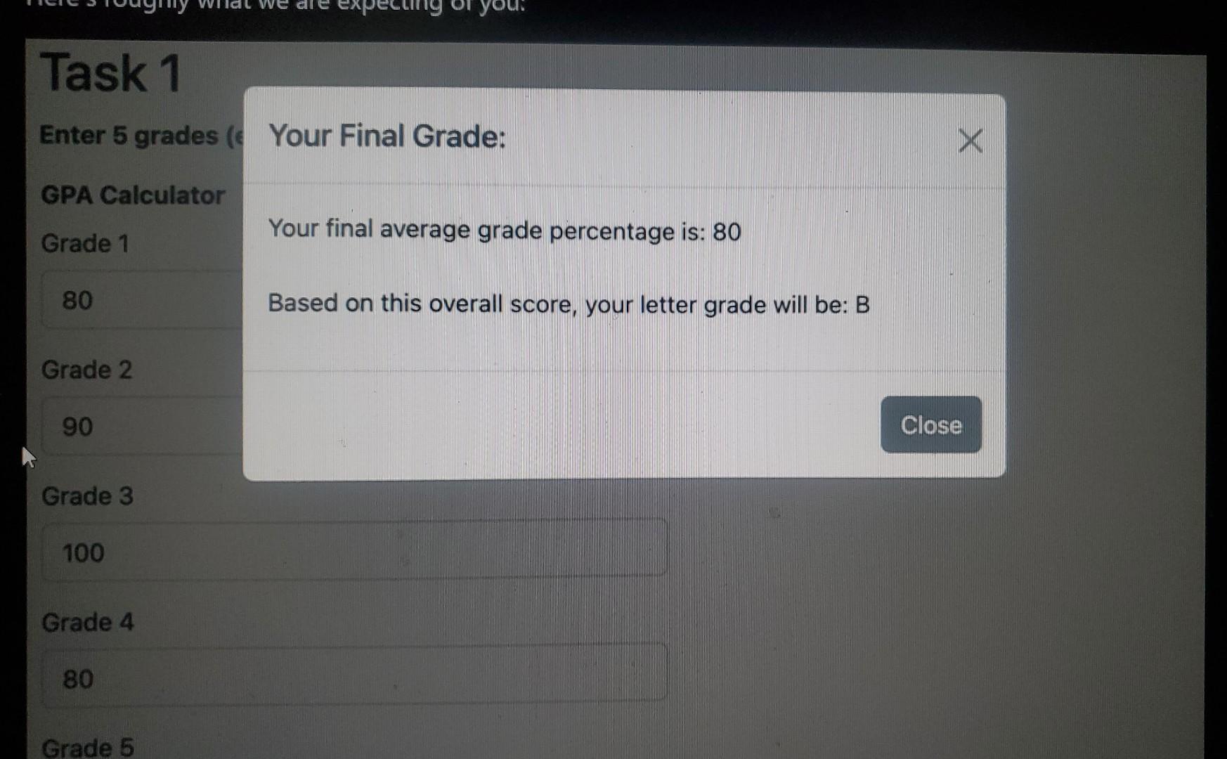 Solved Mainly need to make a GPA calculator using | Chegg.com