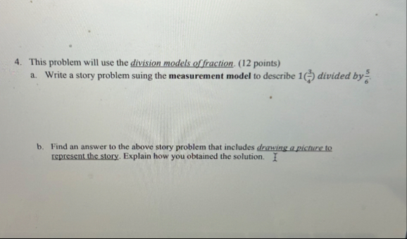 Solved This problem will use the division models of | Chegg.com