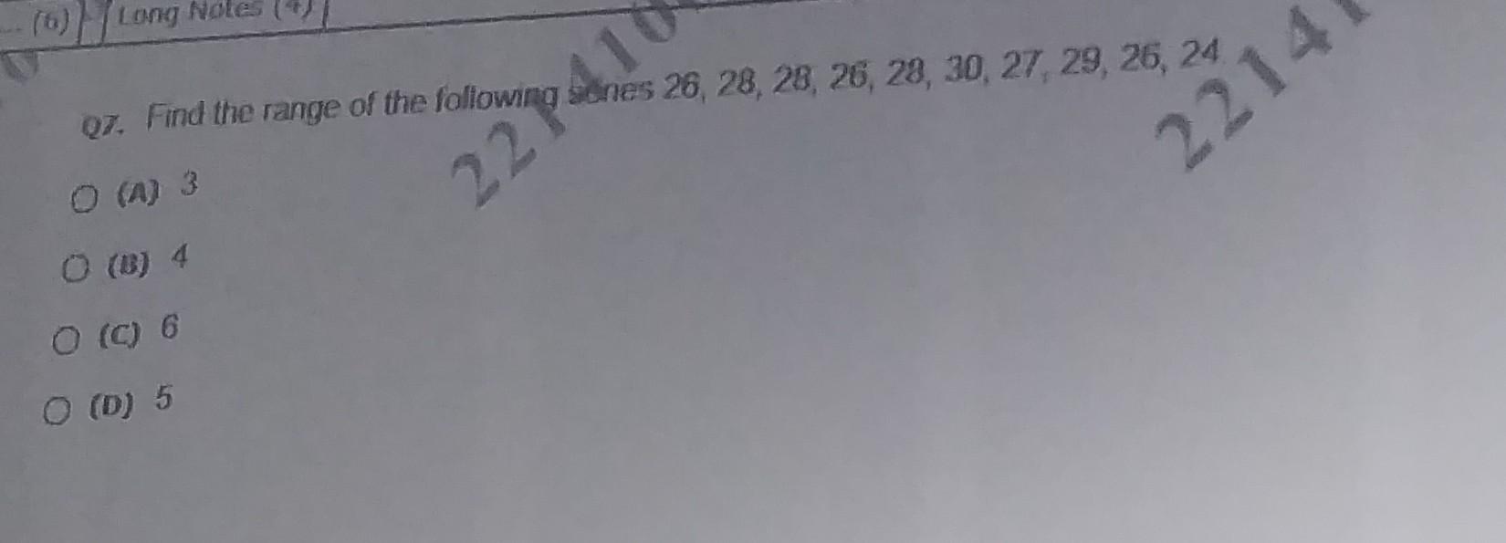 Solved Q7. Find the range of the following aches | Chegg.com