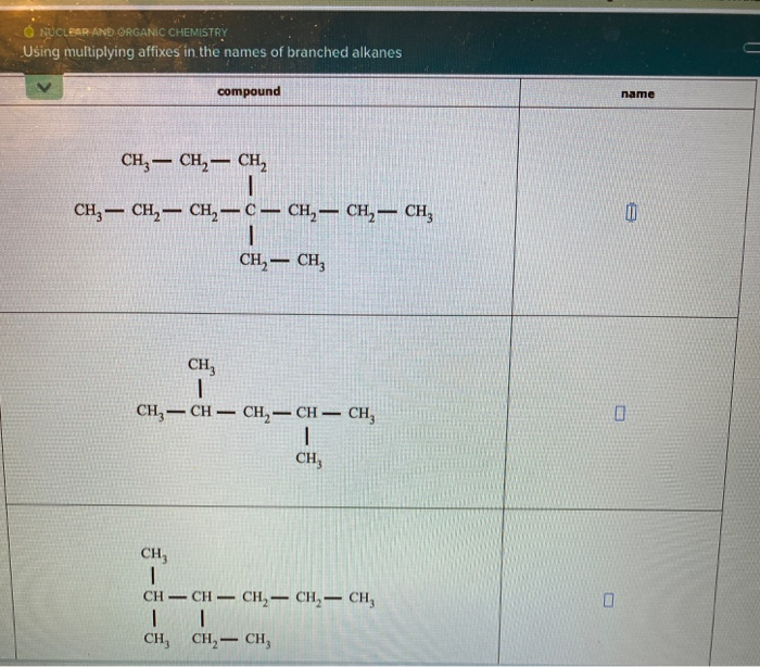 Solved O NUCLEAR AND ORGANIC CHEMISTRY Using multiplying | Chegg.com