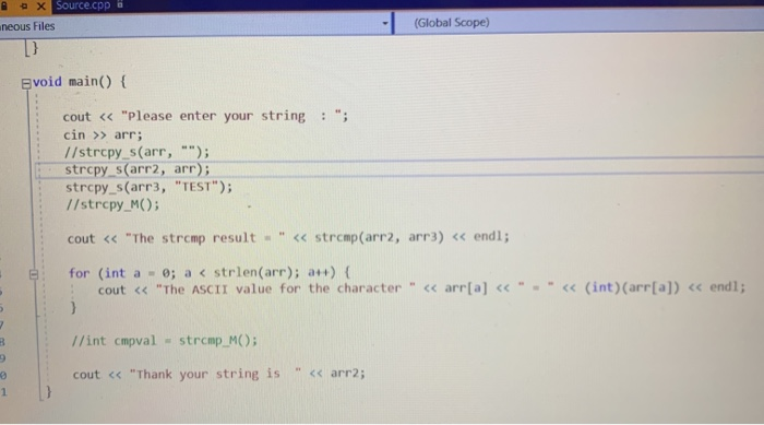 Solved In this assignment you need to complete the string | Chegg.com