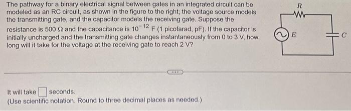 Solved The pathway for a binary electrical signal between | Chegg.com