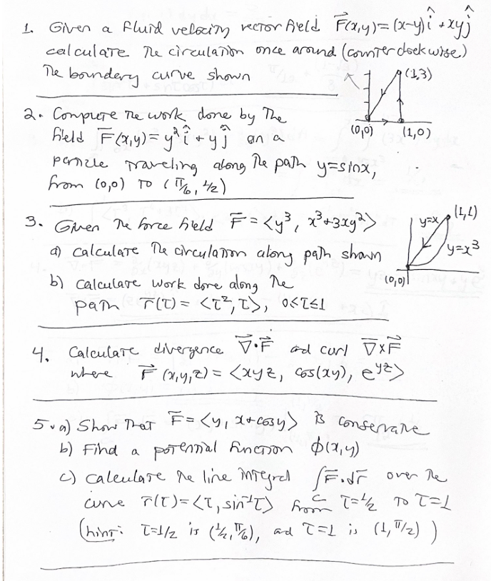Solved Given a fluid velocitn rector field | Chegg.com