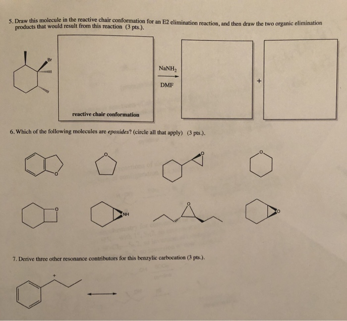 Solved Draw this molecule in its most reactive chair | Chegg.com
