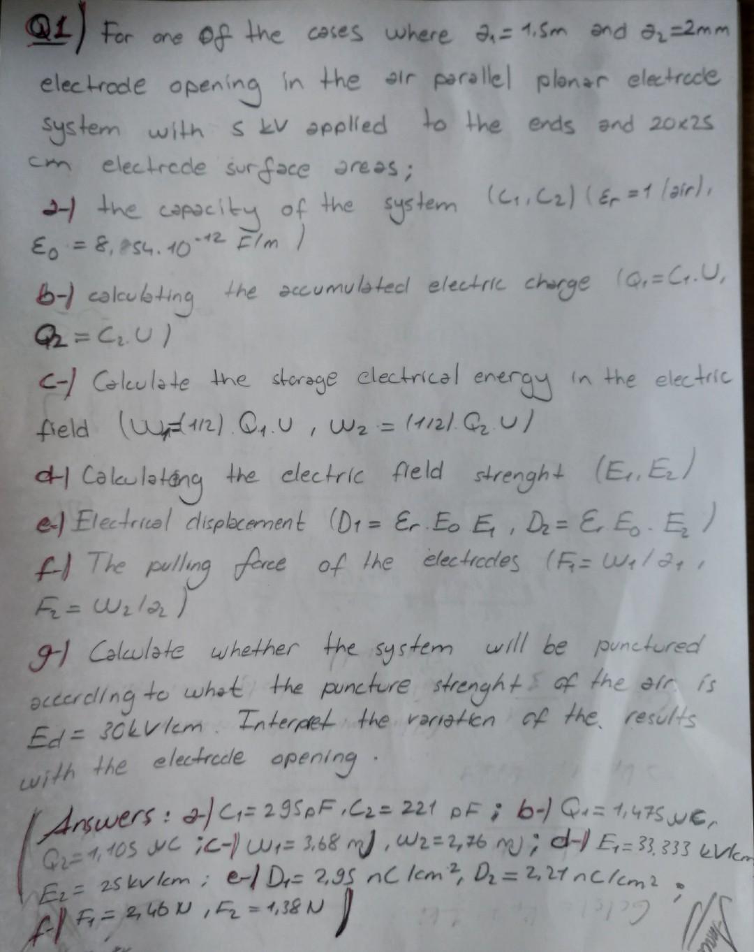 Solved Please solve all questions step by step and check the | Chegg.com