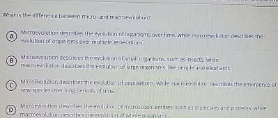 Solved What is the difference between micro and | Chegg.com