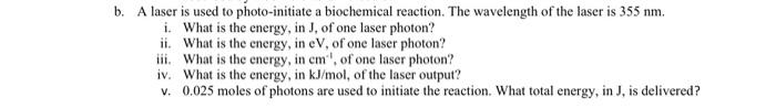 Solved Homework 8 Biophysical Chemistry 1. Biophysical | Chegg.com