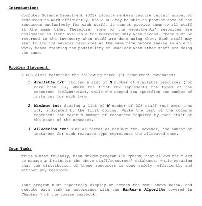 Solved use python, please read the requirment carefully, | Chegg.com