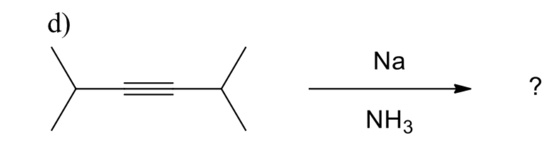 Solved Draw the mechanism for the reaction d) | Chegg.com