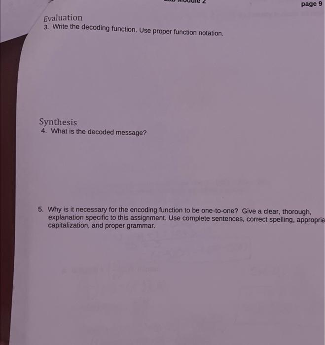 Solved Encoding a message starts with assigning each letter | Chegg.com