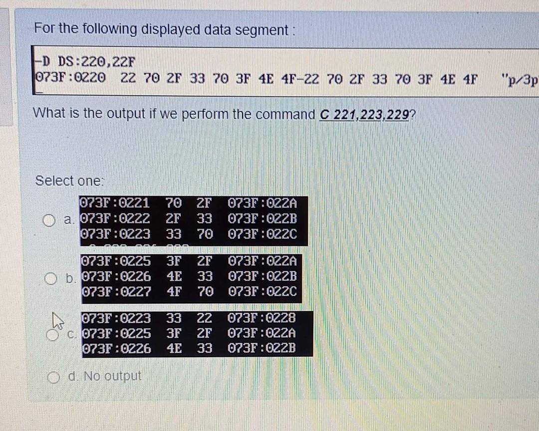 Solved Depending on the following figure, the parity flag is | Chegg.com