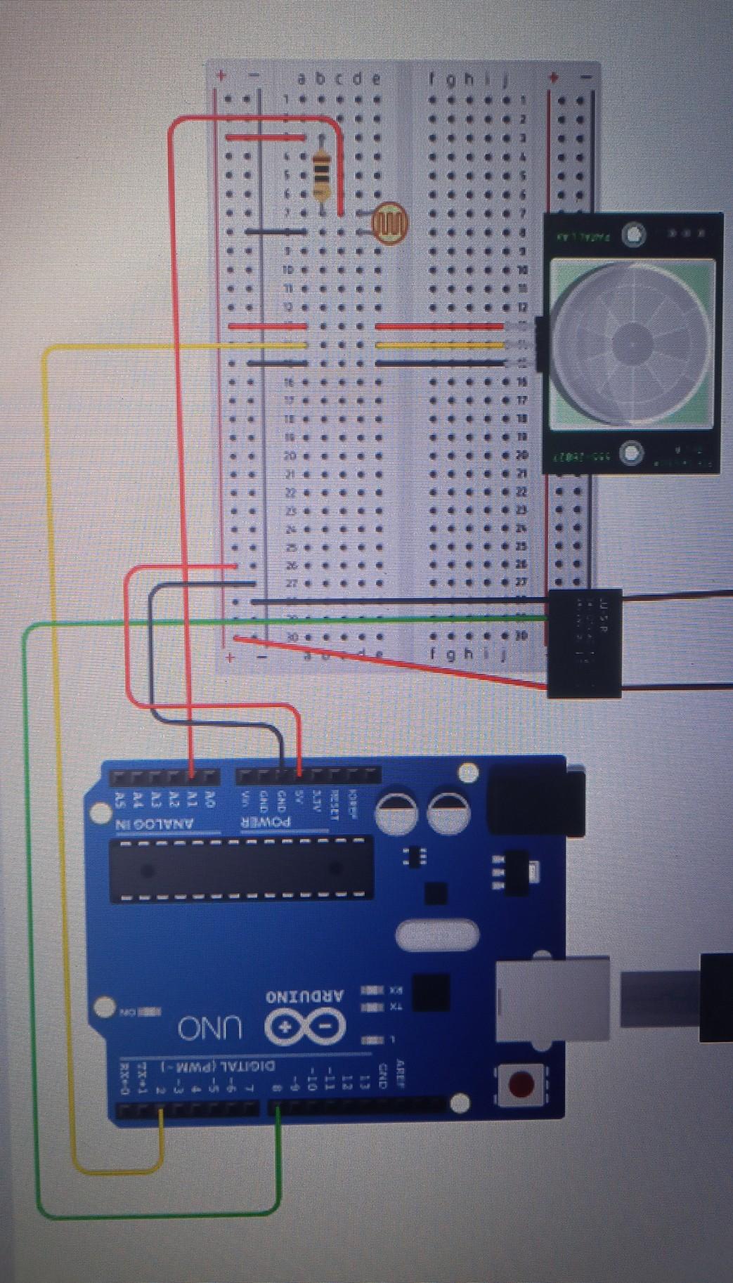 Solved 0 ARET DIGITAL (PWM) E O UNO ARDUINO ANALOG IN DET | Chegg.com