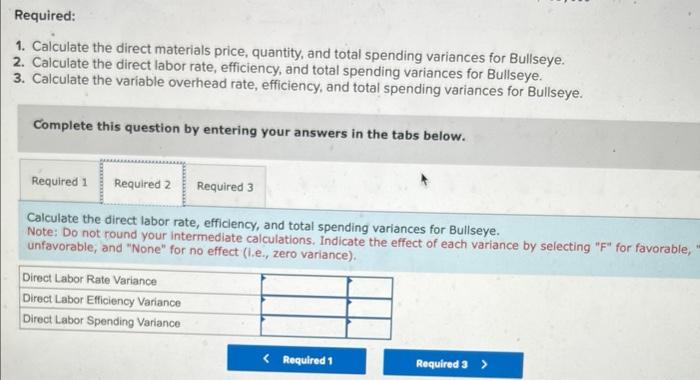 Solved Bullseye Company manufactures dartboards. Its | Chegg.com