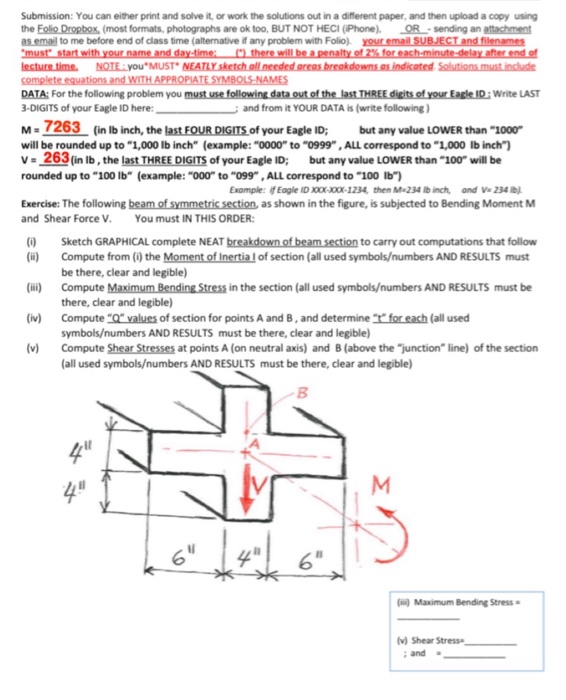 Solved Submission: You can either print and solve it, or | Chegg.com