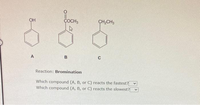 Solved In both series below the three aromatic compounds | Chegg.com