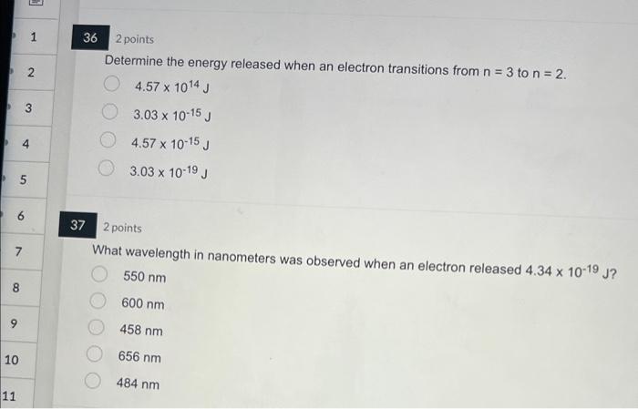 Solved 362 points Determine the energy released when an | Chegg.com