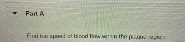 Solved The buildup of plaque on the walls of an artery may | Chegg.com