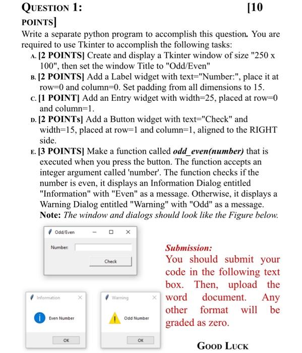 Solved POINTS] Write a separate python program to accomplish | Chegg.com