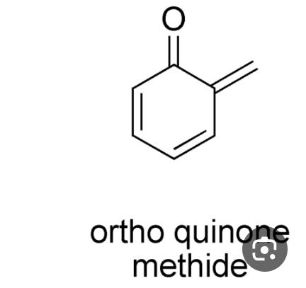 Solved ortho quinone methide react wirh nucleophile | Chegg.com